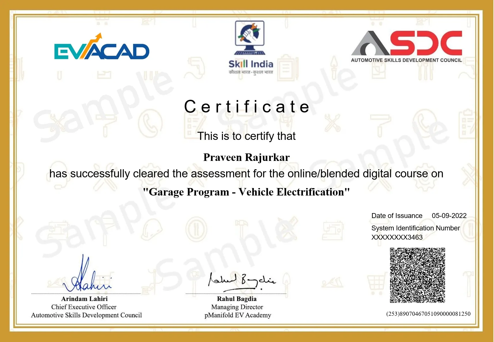 EV technician training course on vehicle electrification and retrofitting